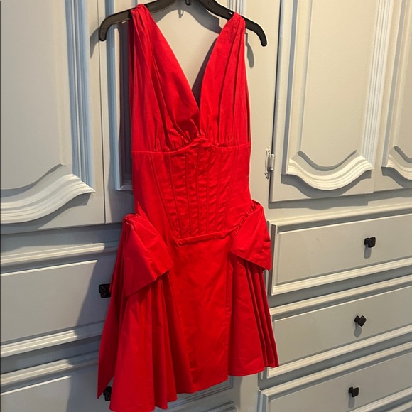 House of CB | Dresses | House Of Cb Red Mini Dress | Poshmark